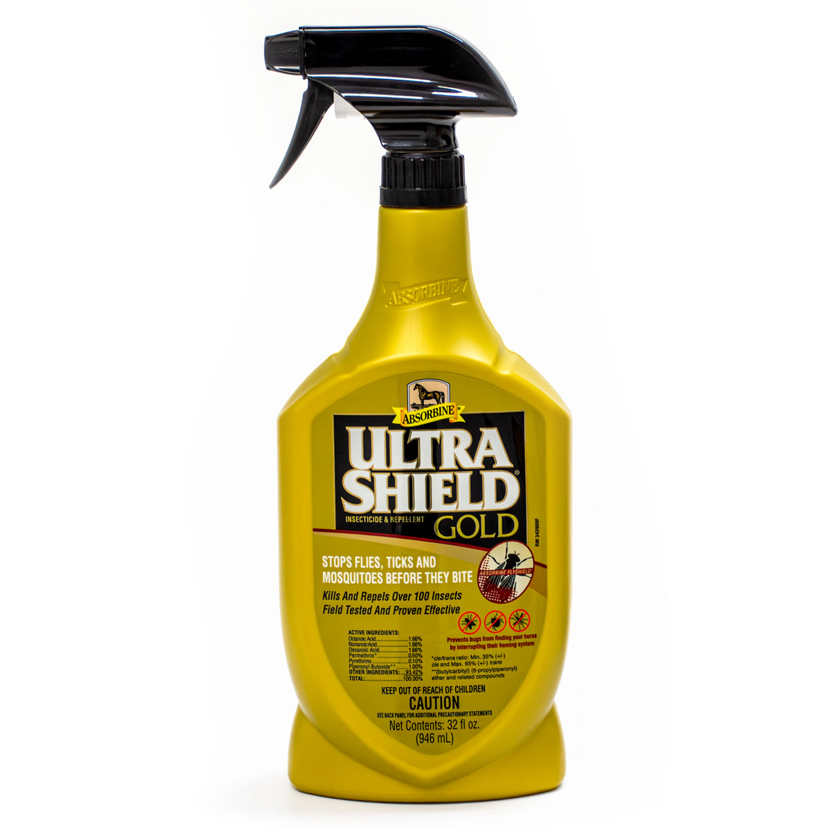 Absorbine Ultrashield Gold 32 oz – Paddock Saddlery