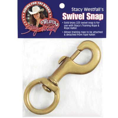 Weaver Solid Brass Swivel Snap Stacy Westfall – Paddock Saddlery