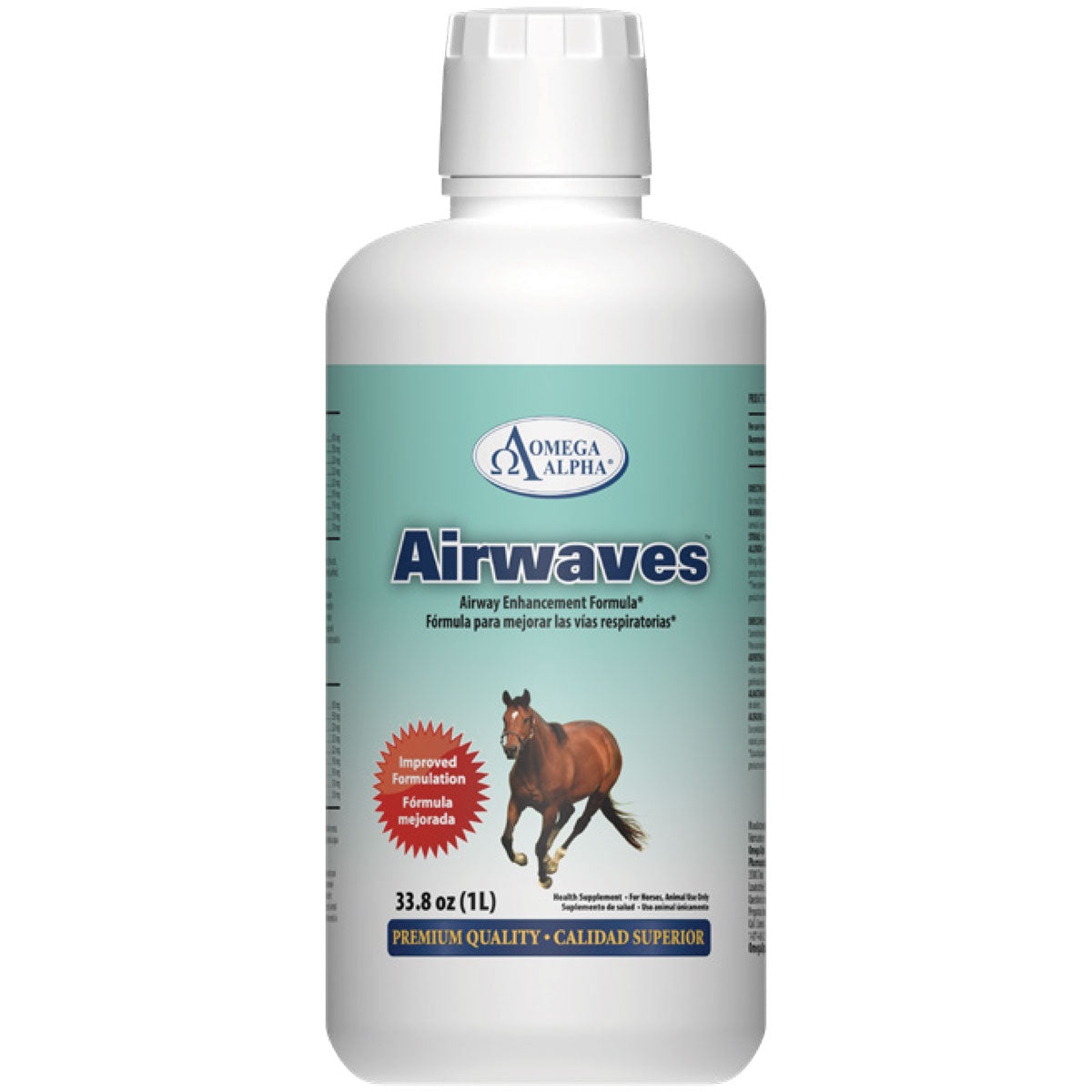 Omega Alpha Airwaves 32 oz – Paddock Saddlery