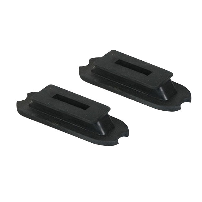 Replacement Black Rubber Stirrup Pads | – Paddock Saddlery