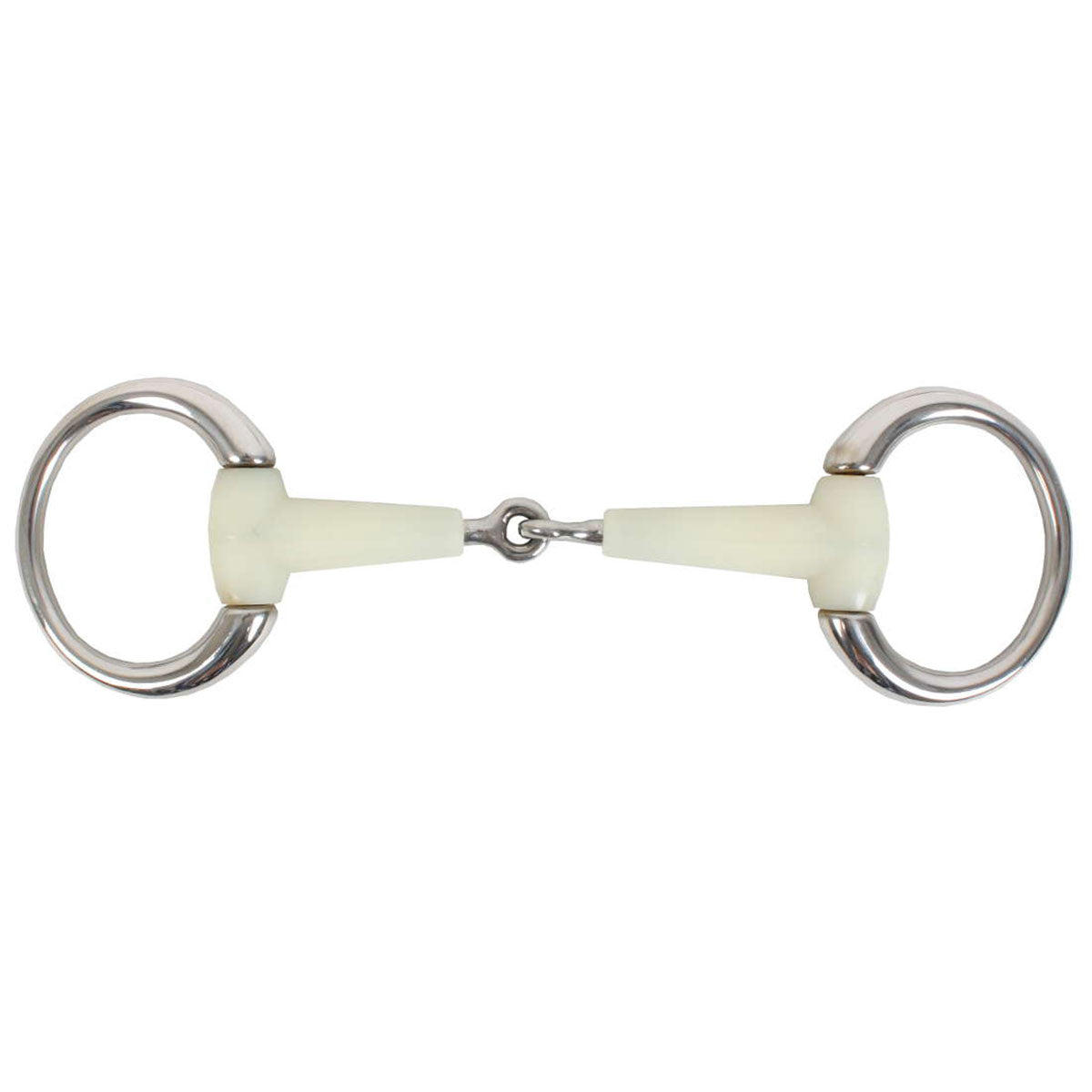 Happy Mouth Round Ring Jointed Eggbutt Snaffle – Paddock Saddlery