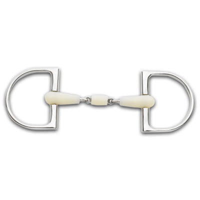 Happy Mouth D Ring Double Jointed Snaffle Bit – Paddock Saddlery