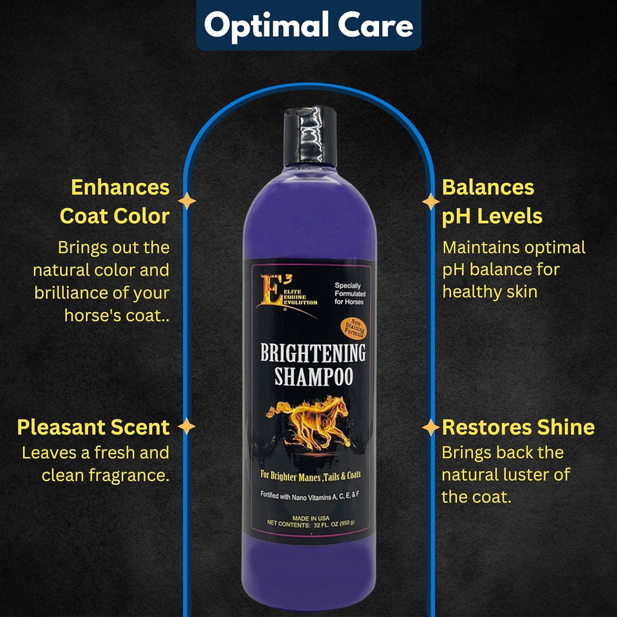 E3 Brightening Shampoo 32 oz – Paddock Saddlery
