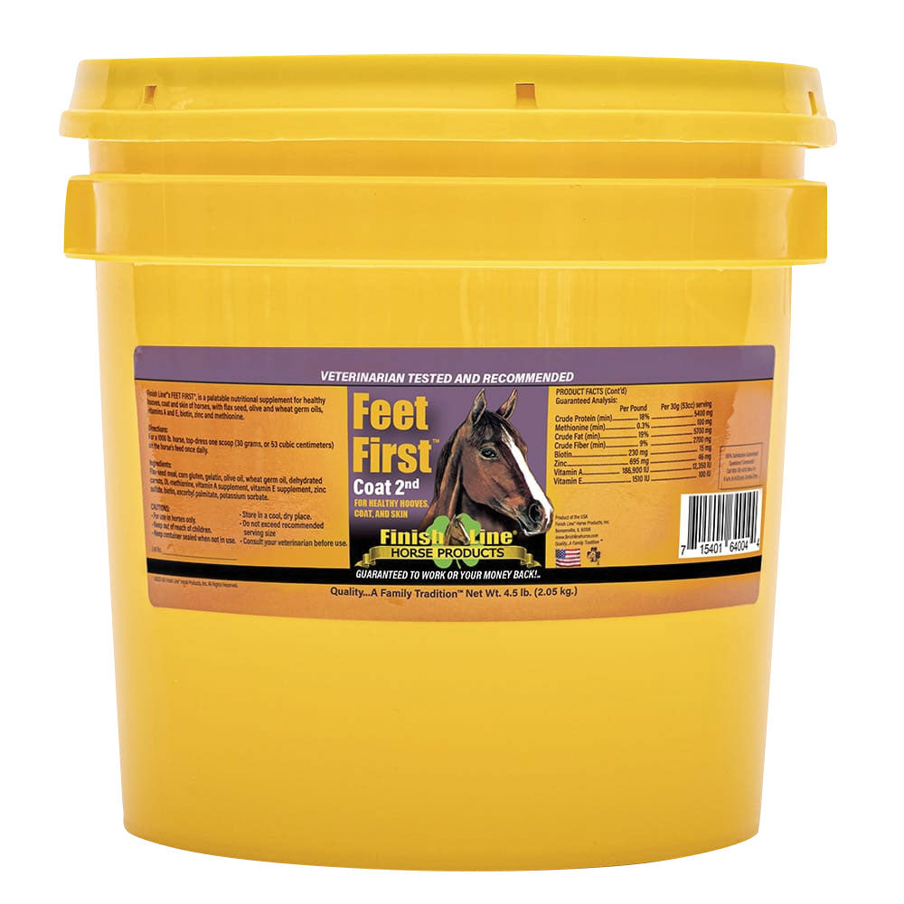 Feet First 4.5 lb | Finish Line | Hoof Supplement – Paddock Saddlery