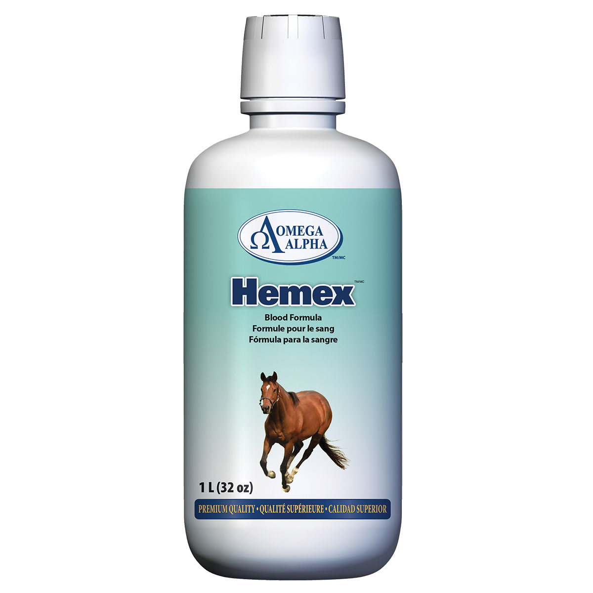 Omega Alpha Hemex 32oz – Paddock Saddlery