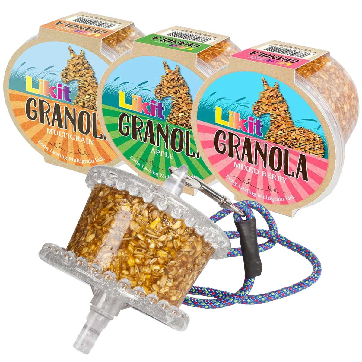 Likit Granola Starter Kit | Horse Treat Toy Set – Paddock Saddlery