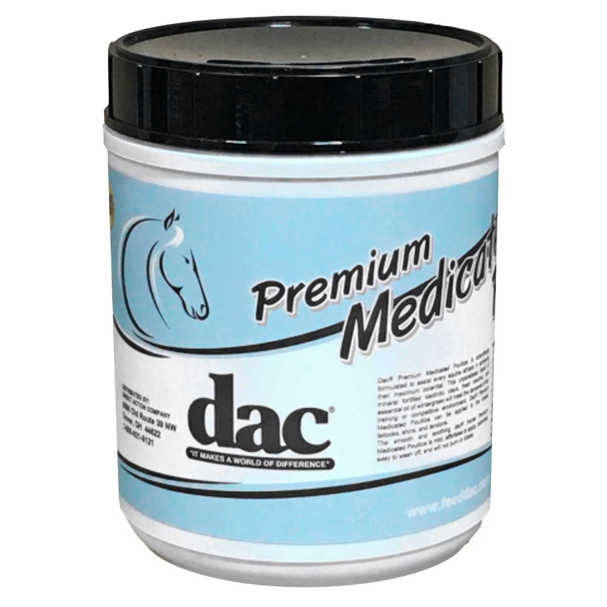 DAC Premium Medicated Poultice 5 lb – Paddock Saddlery