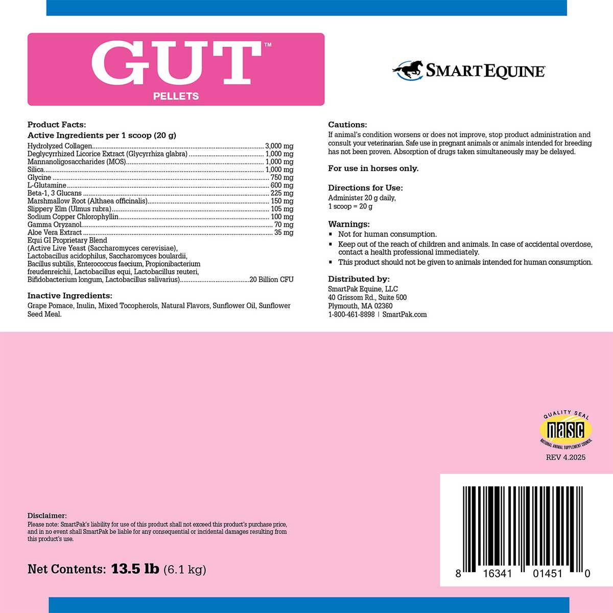 Gut Powder 13.5 Lb | Horse Digestive Supplement | Uckele – Paddock Saddlery