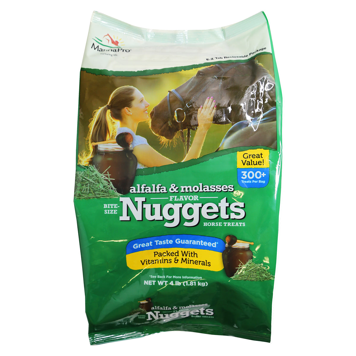Manna Pro Alfalfa Molasses Treat Nuggets 4 lb – Paddock Saddlery