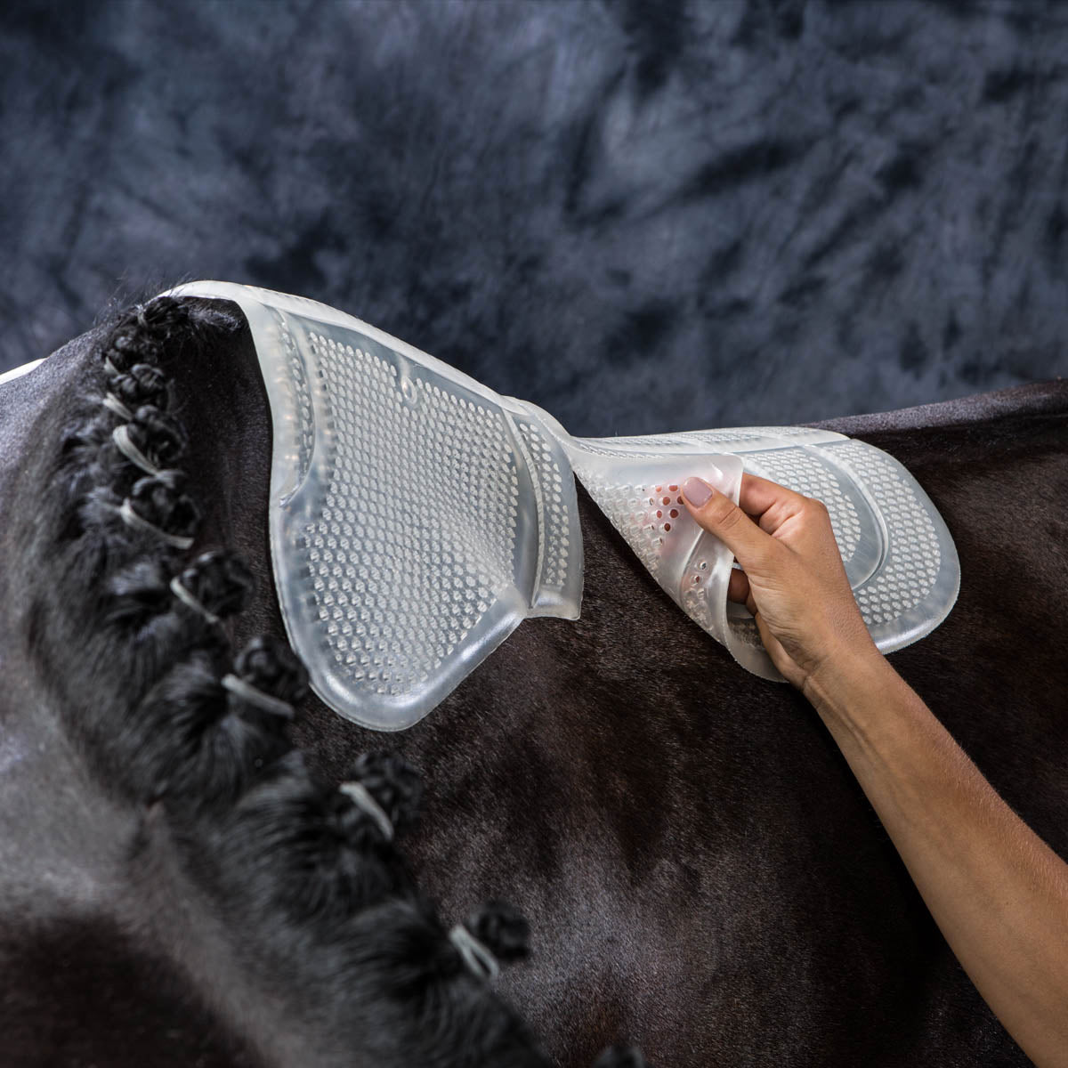 Acavallo Adjustment Shaped Gel Back Riser | Saddle Pad | – Paddock Saddlery