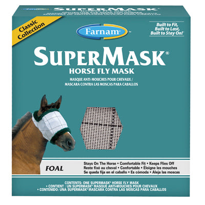 Supermask II Fly Mask | Farnam | Foal Size – Paddock Saddlery