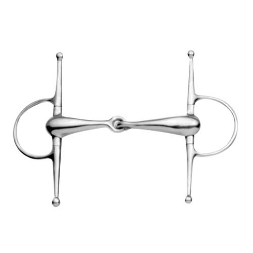 Full Cheek Hollow Mouth Snaffle Bit Stainless Steel – Paddock Saddlery