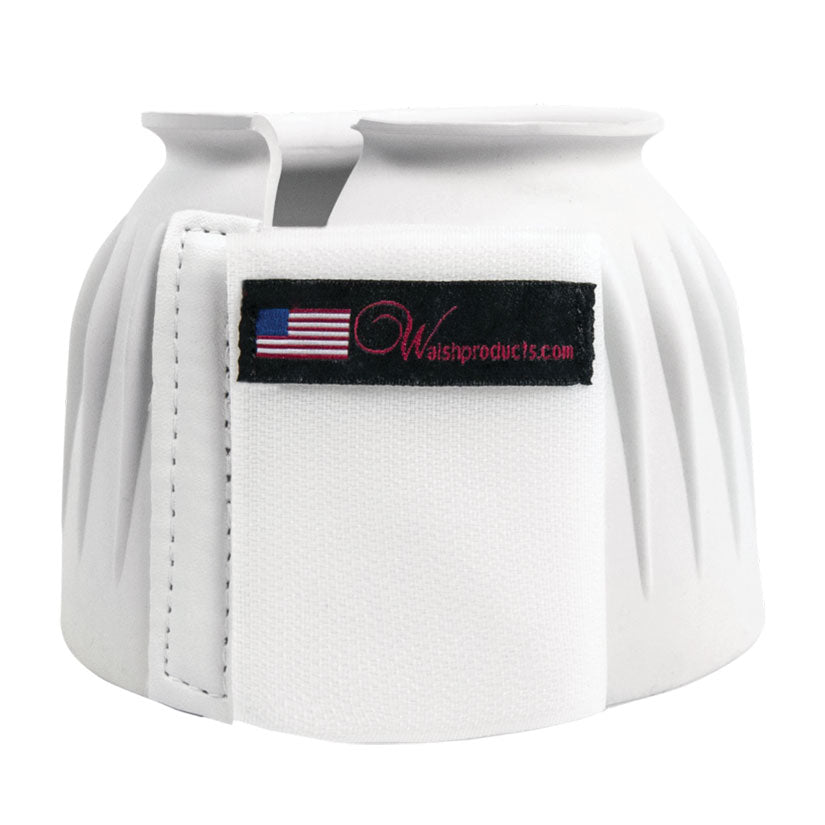 Walsh Velcro Ribbed Bell Boots | Overreach Boots | – Paddock Saddlery