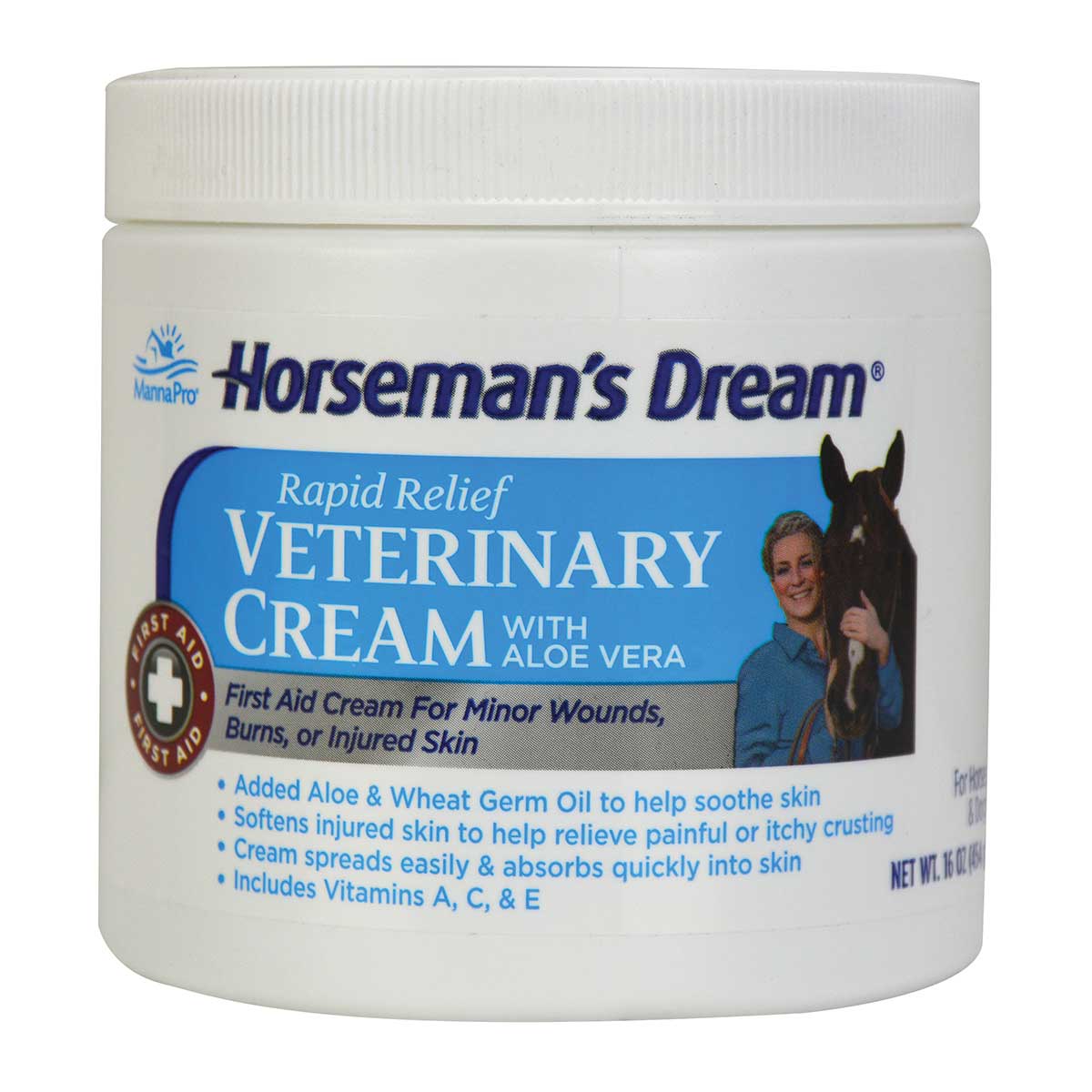 Horseman's Deam Veterinary Cream 16 oz | Manna Pro | – Paddock Saddlery