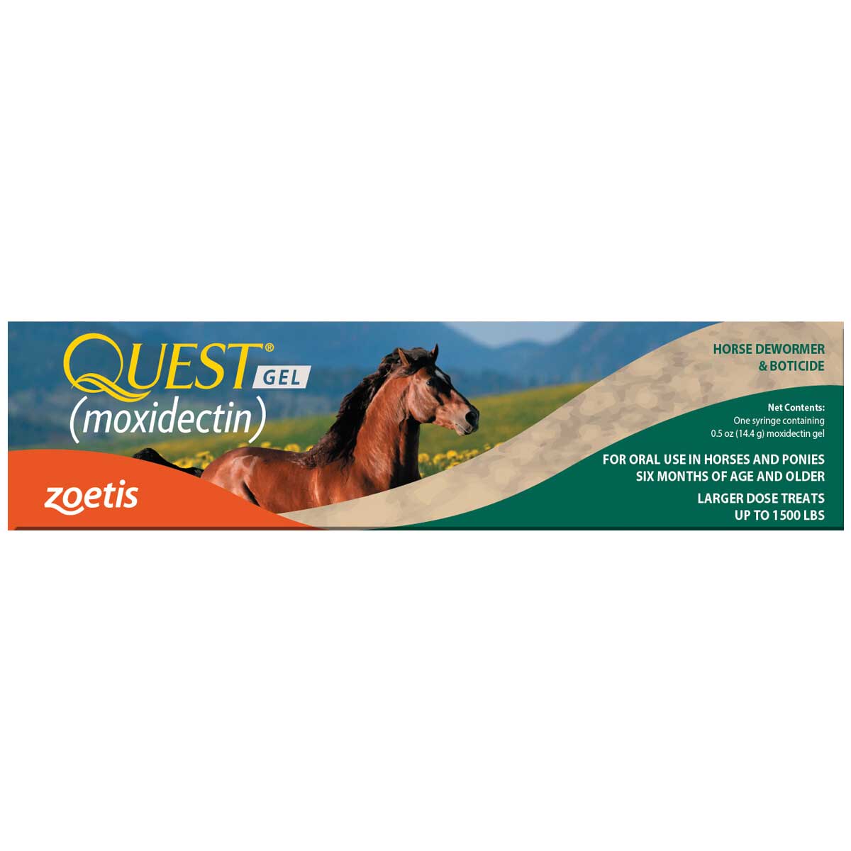 Zoetis Quest Gel Single Dose Dewormer | – Paddock Saddlery