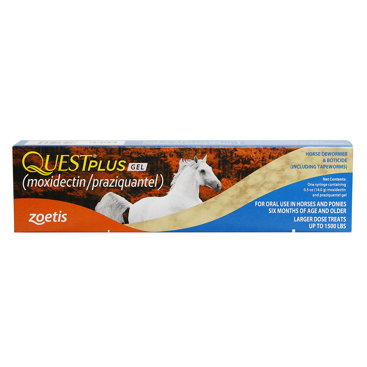 Quest Plus Gel Horse Wormer - Zoetis – Paddock Saddlery