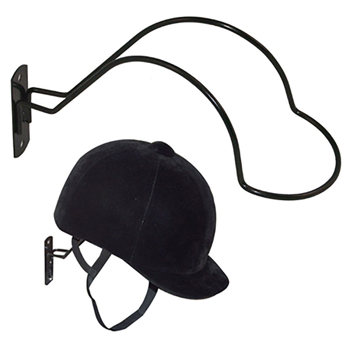 Wall Mounted Equestrian Helmet Rack | Horse Supplies | – Paddock Saddlery