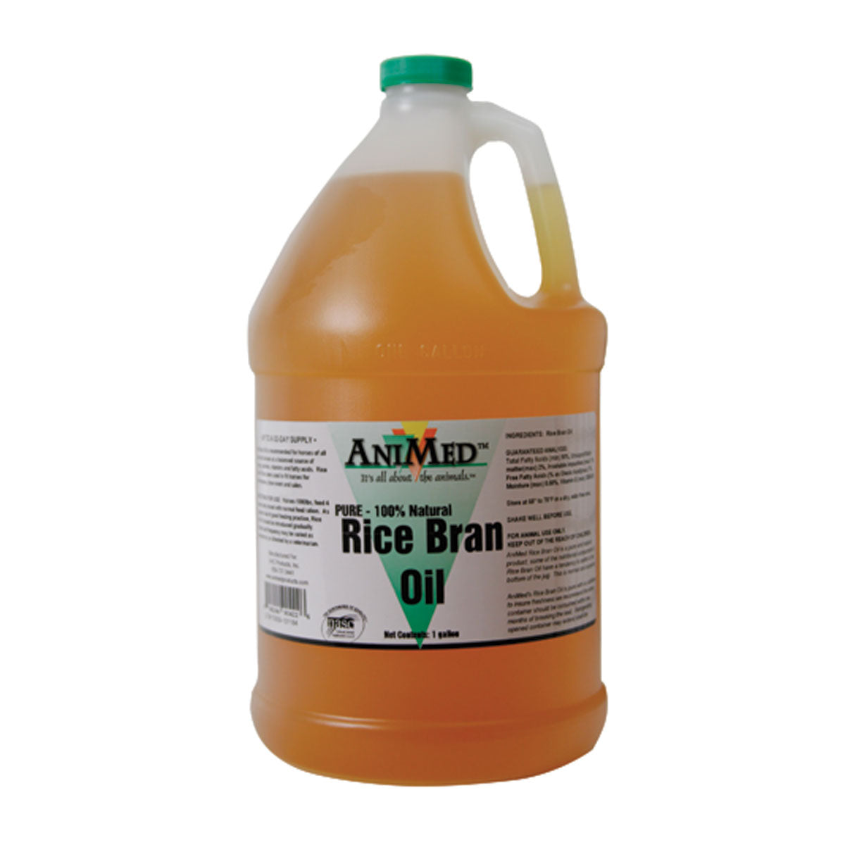 Animed Pure Rice Bran Oil Gallon | – Paddock Saddlery
