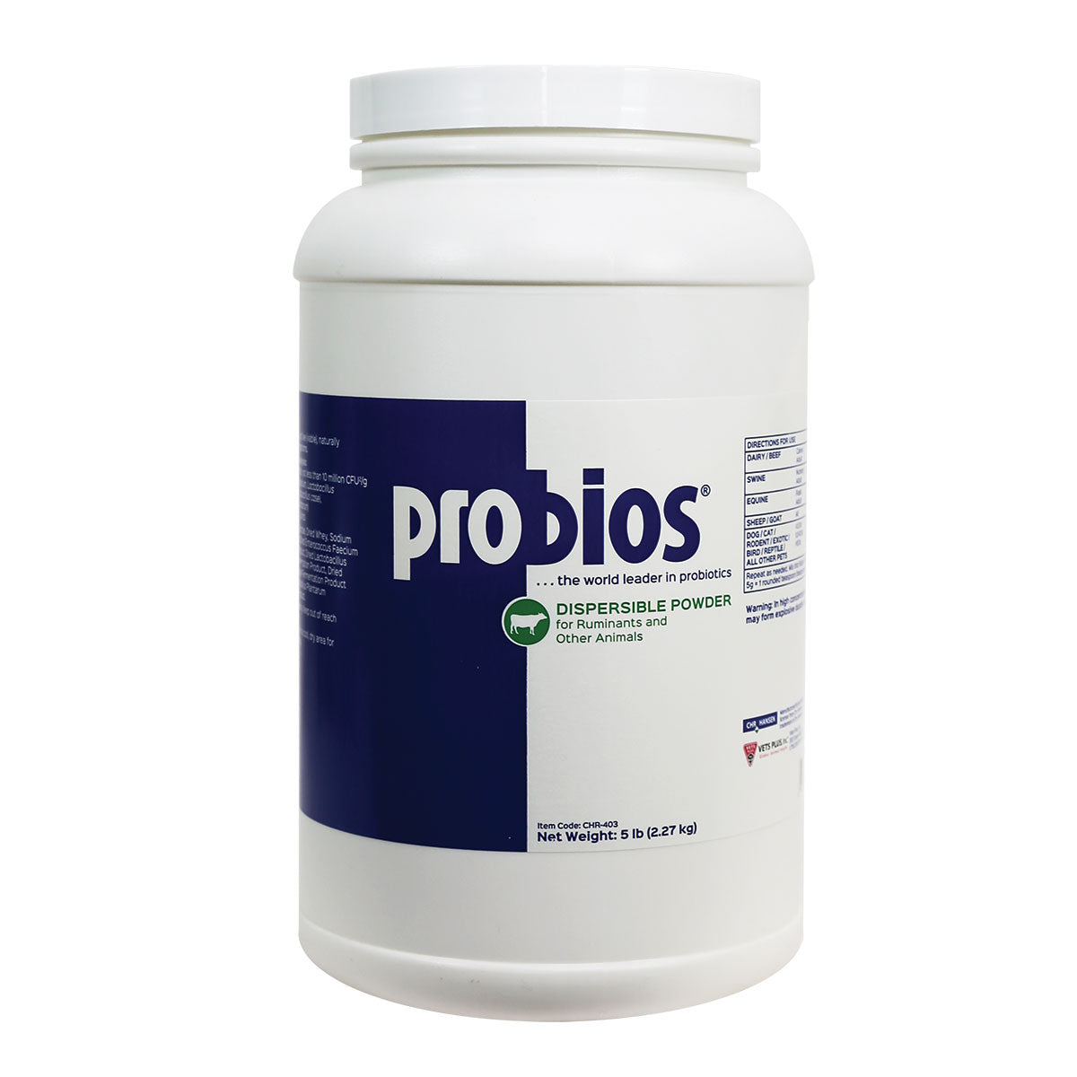 Probios Powder 5 Lb | Horse Digestive Supplement | – Paddock Saddlery