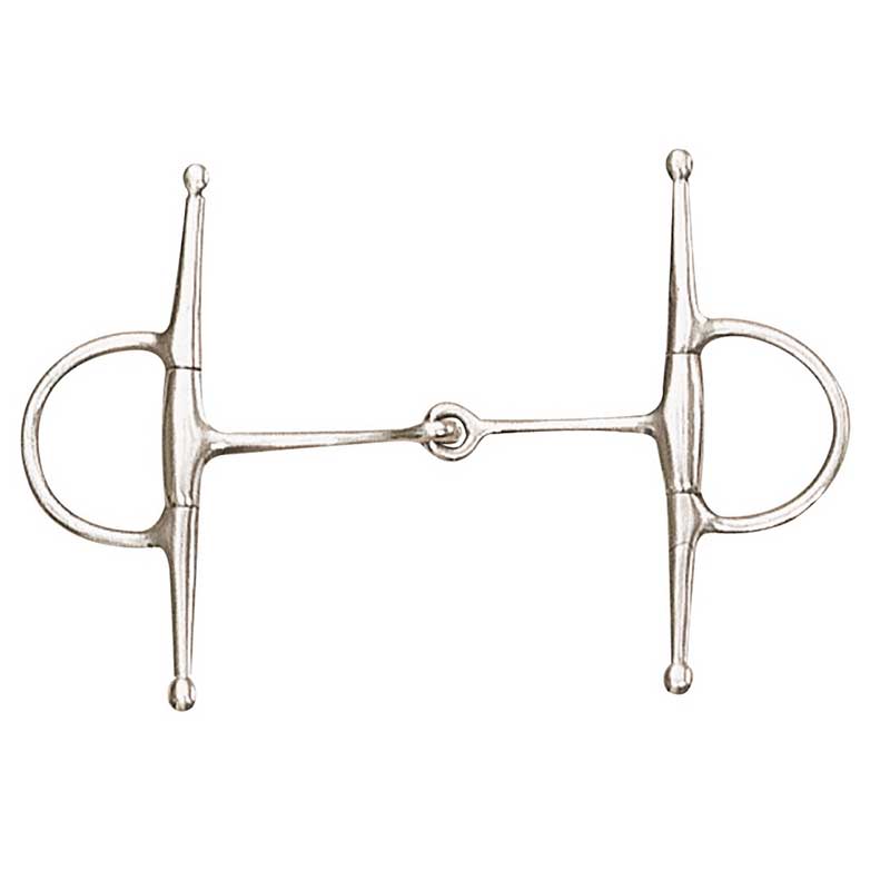 Centaur Eggbutt Full Cheek Snaffle with Triangle Mouth Bit – Paddock ...