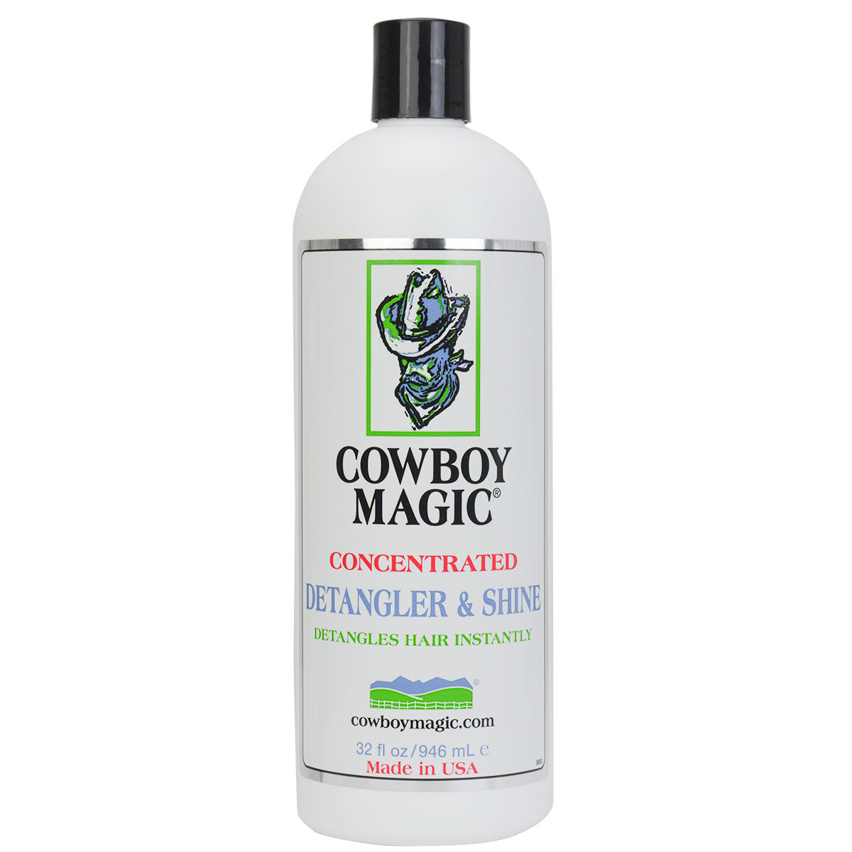 Cowboy Magic Detangler & Shine 32 oz | Horse Grooming – Paddock Saddlery