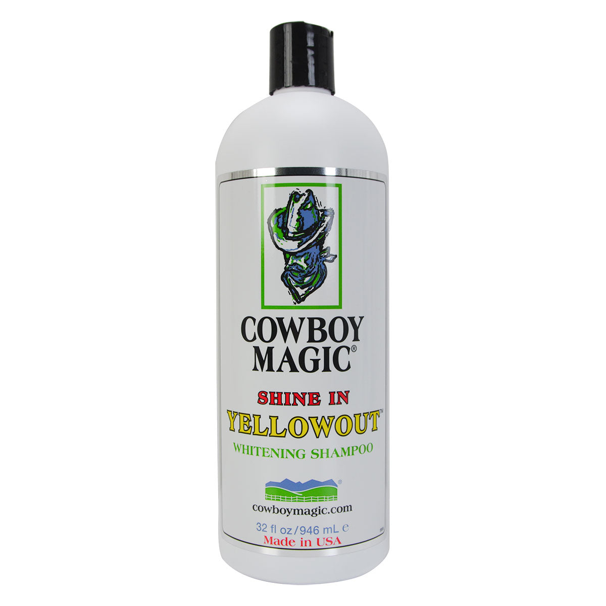 Shine In Yellowout Whitening Shampoo 32 oz | Cowboy Magic – Paddock ...