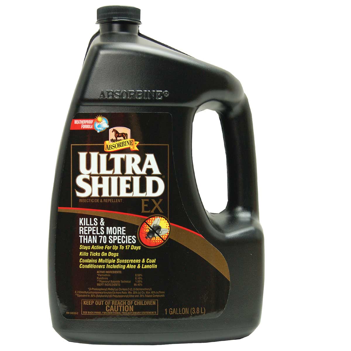Absorbine Ultrashield Ex Fly Spray Gallon – Paddock Saddlery