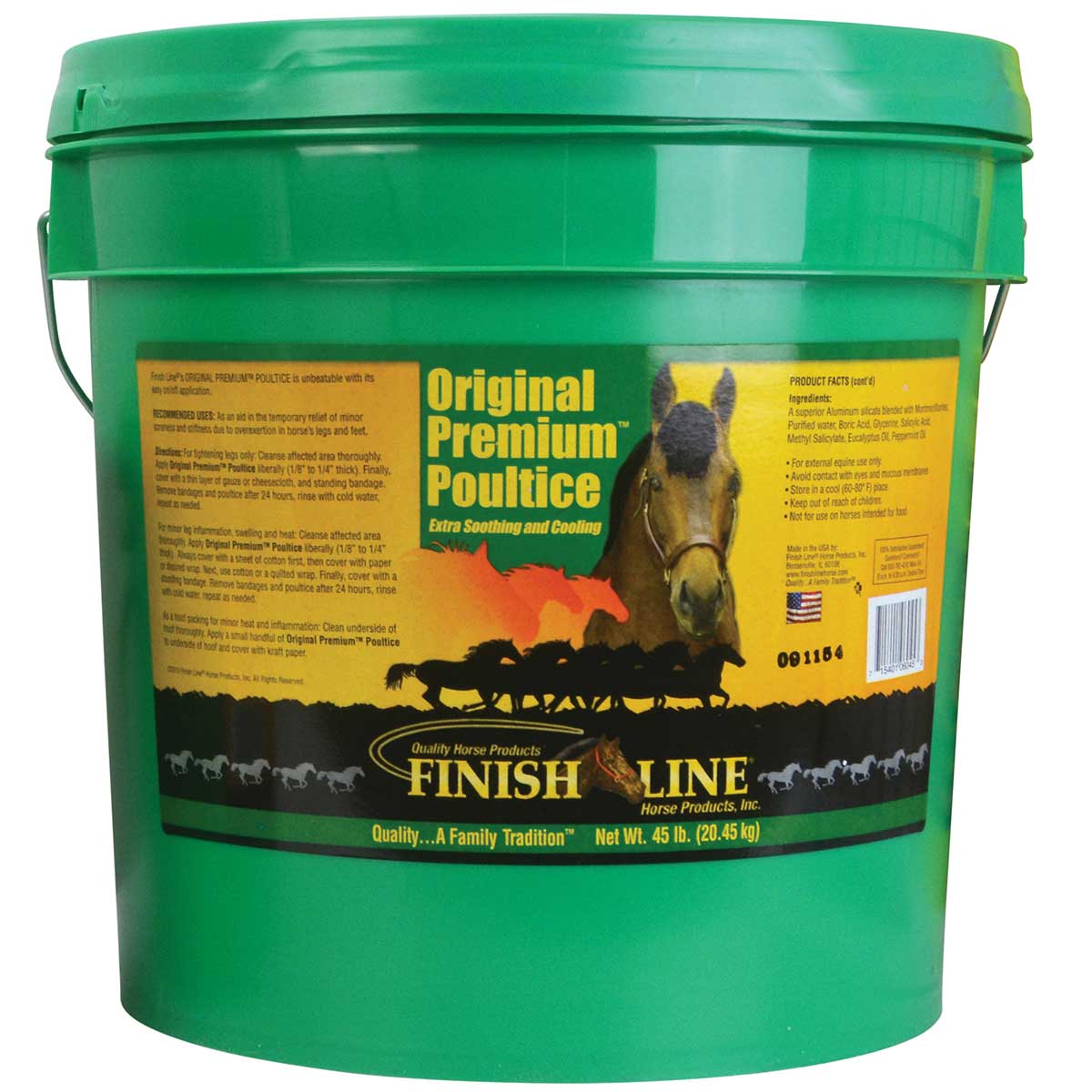 Finish Line Poultice Original Premium Clay 45 lb – Paddock Saddlery