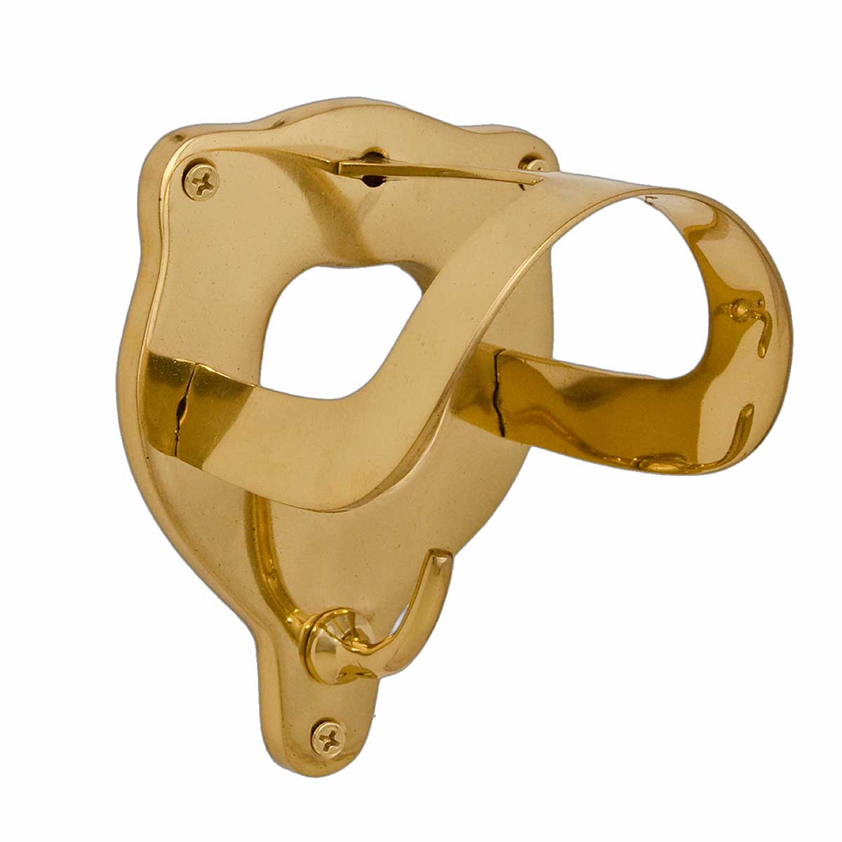 Brass Bridle Bracket – Paddock Saddlery
