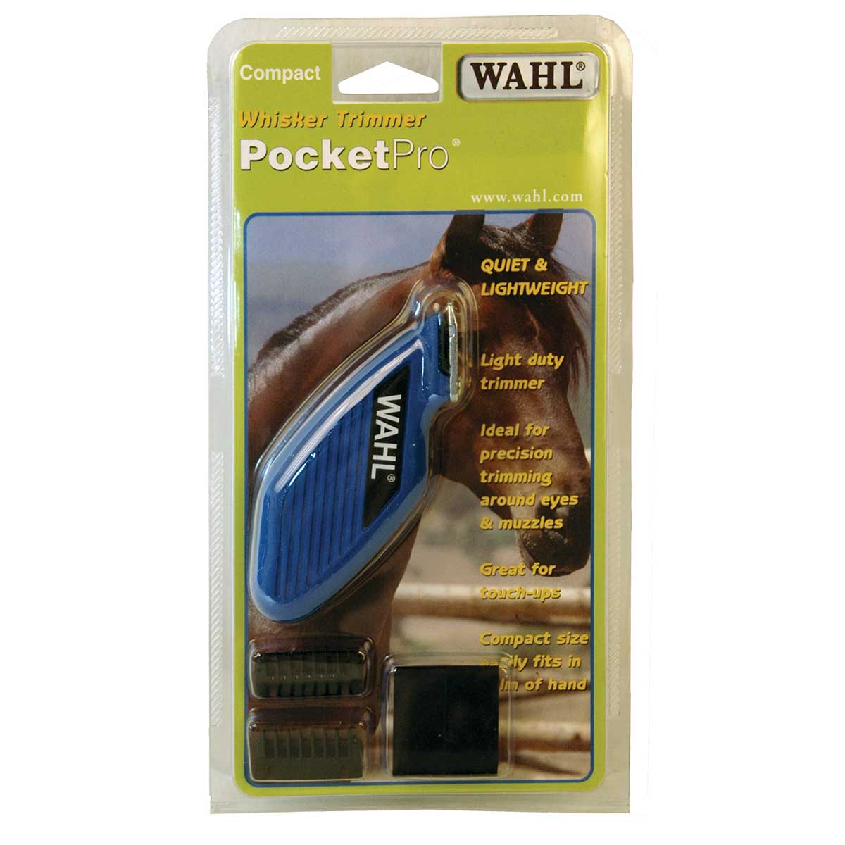 Wahl Cordless Pocket Pro Trimmer | Portable Horse Clipper – Paddock ...