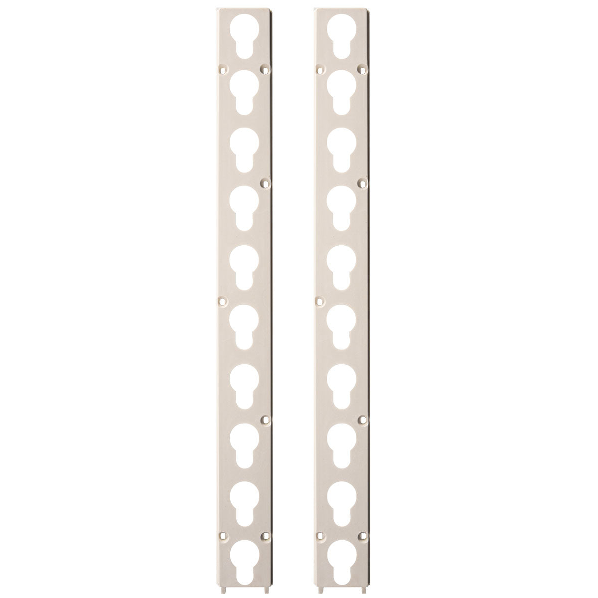 Roma Plastic 20 Inch Keyhole Track Pair | – Paddock Saddlery